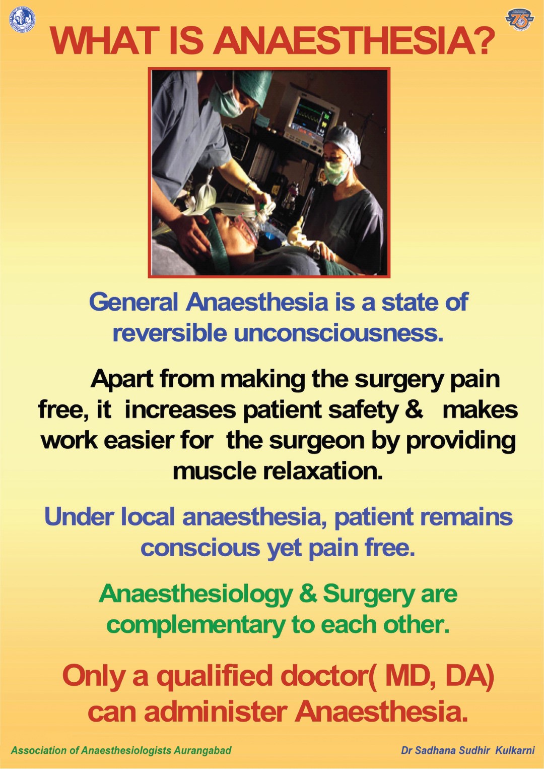 ISA - Aurangabad Anesthesia Association
